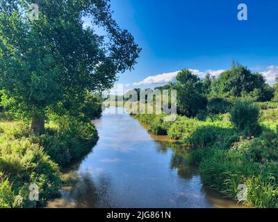 River Otter at Ottery St Mary Stock Photo - Alamy