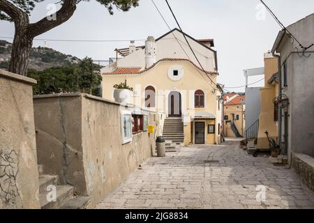 Museum of local history, Baska resort, Krk Island, Kvarner Bay ...