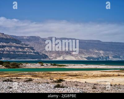 On the coastal road near Hasik, Oman Stock Photo - Alamy
