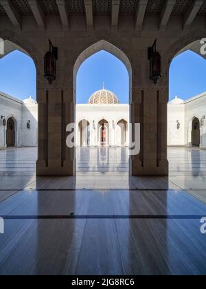 Great Mosque in Muscat, Oman Stock Photo - Alamy