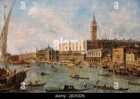 The Painting Venice: The Basin of San Marco on Ascension Day by Italian ...