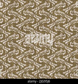 Sepia brown doodle canvas effect seamless texture. Material hand drawn ...