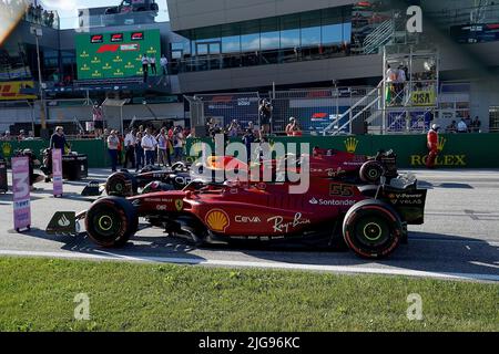 Spielberg - 08-07-2022, Red Bull Ring, Max Verstappen at the Formula 1 ...