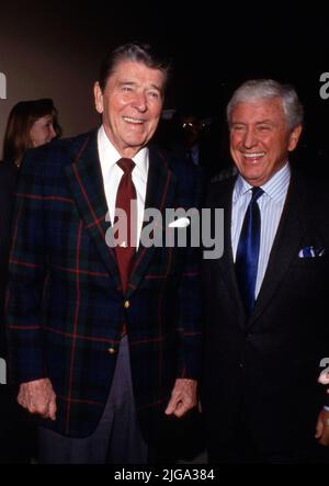 Ronald Reagan at Toys For Tots 1990 Credit: Ralph Dominguez/MediaPunch ...