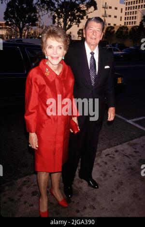 Nancy Reagan and Ronald Reagan Circa 1980's Credit: Ralph Dominguez ...