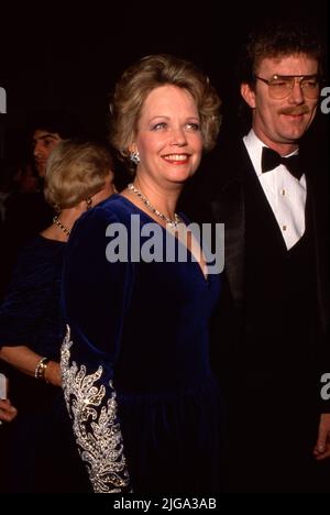 Maureen Reagan and Dennis Revell Circa 1990's Credit: Ralph Dominguez ...