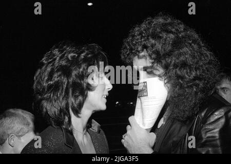Cher and Gene Simmons 1979 Credit: Ralph Dominguez/MediaPunch Stock ...
