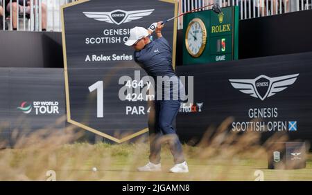 Ewan Ferguson during day three of the Genesis Scottish Open at The ...