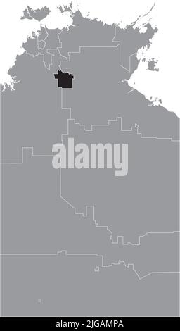 Katherine (Northern Territory) outline map set Stock Vector Image & Art ...