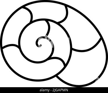 Thin spiral line background. Snail shell texture. Swirl, tornado or ...