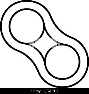 Virus cells in mitosis isolated dividing bacteria microorganism. Vector ...