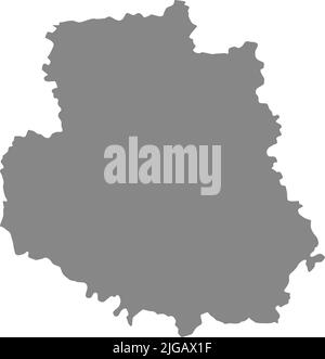 Vinnytsia map, city in Ukraine. Municipal administrative area map with ...