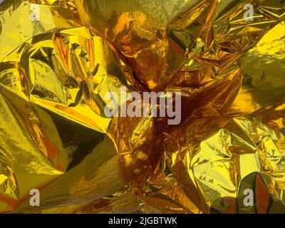 Background of golden color. Airballoon Stock Photo - Alamy