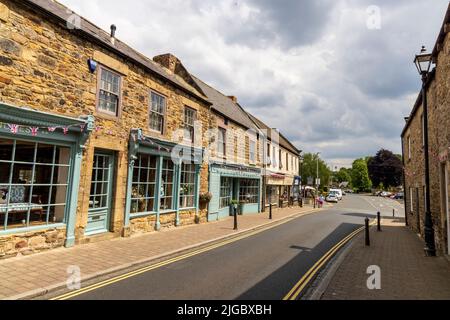 Shops in Corbridge, Northumberland Stock Photo - Alamy