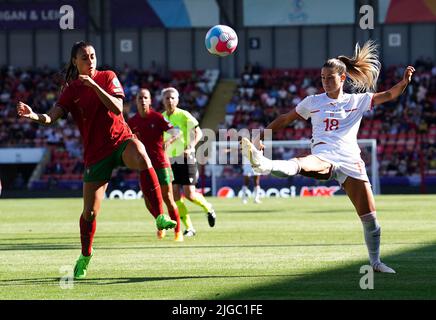 Switzerland's Viola Calligaris during the UEFA Women's Euro 2025 Group ...