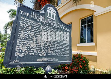 Punta Gorda Florida,Historic District The Purple House Salon,repurposed ...
