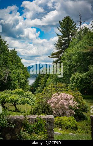 John Hay Estate at The Fells on Lake Sunapee, NH. Home of diplomat and ...