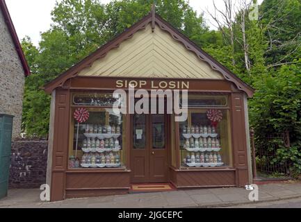 Siop Losin (Sweet shop), St. Fagans National Museum of History, Cardiff ...