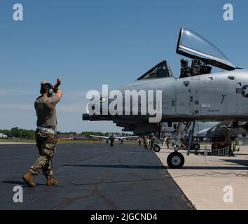 U.S. Air Force Col. Jesse J. Friedel, 35th Fighter Wing commander, and ...
