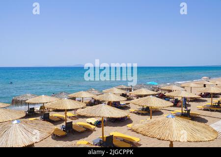 simple and undemanding beauty offer very beautiful beaches. Agia Marina ...
