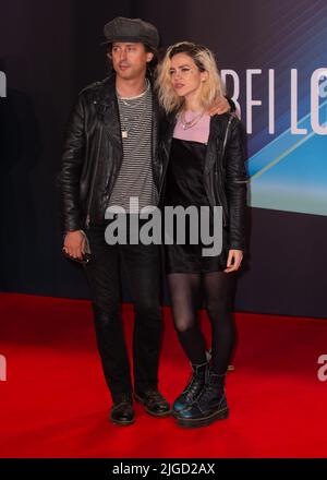 Carl Barat and Edie Langley attending the East End Film Festival for ...