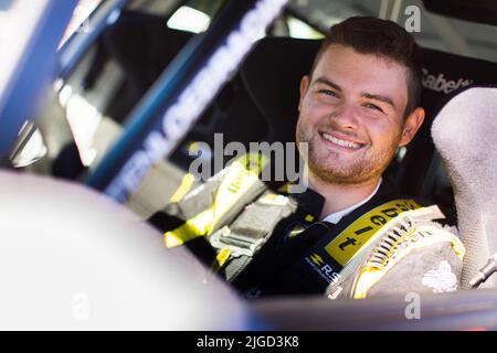 STIRLING Benjamin, WEHREY Florence, Renault Clio RS Line, portrait during the Rallye Antibes ...