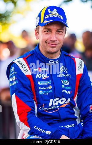 BOULLOUD Benjamin, Citroën C3, portrait during the Rallye Antibes Côte ...