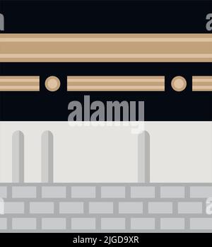 mecca sacred cube Stock Vector Image & Art - Alamy