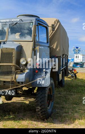 The Bedford QL truck was a military vehicle used during World War II. It was known for its ...
