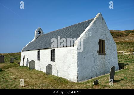 The Church of the Holy Cross at Mwnt, a parish church and Grade I ...