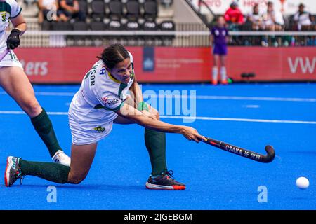 AMSTELVEEN, NETHERLANDS - JULY 9: Robyn Johnson of South Africa and ...