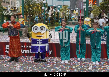 Osaka, Japan. 10th July, 2022. Japanese voice cast and comedian Naomi ...