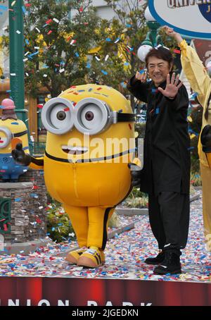 Japanese voice cast and actor Masachika Ichimura attends an event for ...