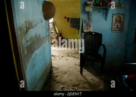 Kochi, India. 09th July, 2022. Chellanam in Ernakulam district is the ...