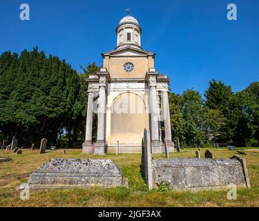 Essex, UK - September 7th 2021: The historic Mistley Towers in the ...