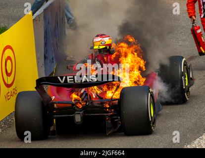 Spielberg - 10-07-2022, Red Bull Ring, Charles Leclerc at the Formula 1 ...