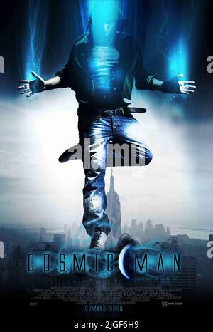 MOVIE POSTER, COSMIC-MAN, 2014 Stock Photo - Alamy
