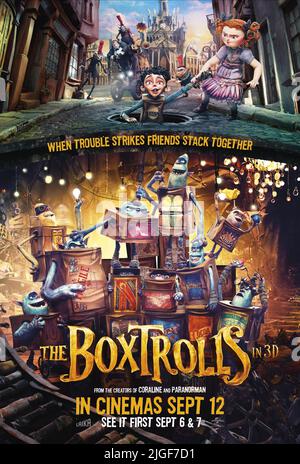 EGGS, WINNIE PORTLEY-RIND, THE BOXTROLLS, 2014 Stock Photo - Alamy