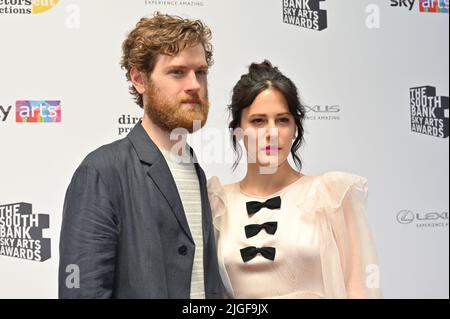 Kyle Soller and Phoebe Fox attends The South Bank Sky Arts Awards 2022 ...