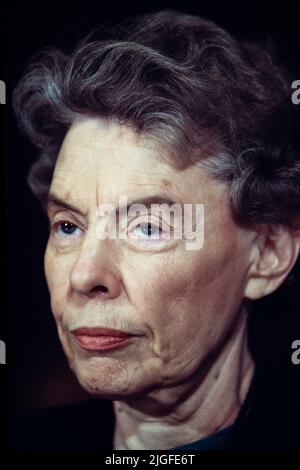 U.S. Ambassador to the United Nations Jeane Kirkpatrick, United Nations ...