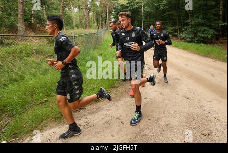 Charleroi's video analyst Nicolas Still poses for the photographer at ...