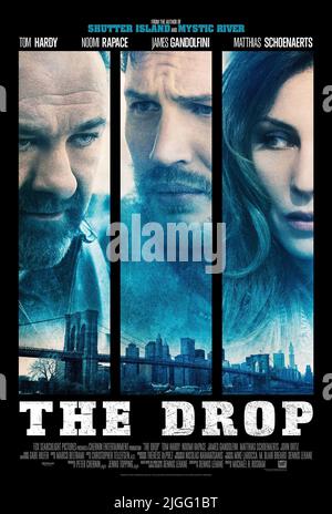 Drop movie poster Stock Photo - Alamy
