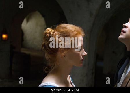 JESSICA CHASTAIN, COLIN FARRELL, MISS JULIE, 2014 Stock Photo - Alamy