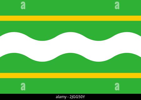 Top view of flag Soest, Netherlands. retro flag with grunge texture ...