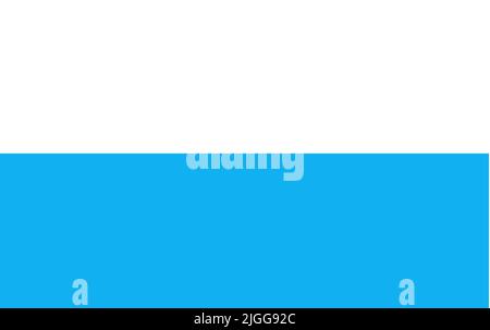 Top view of flag Miedzyrzec Podlaski, Poland. Polish city. travel and ...