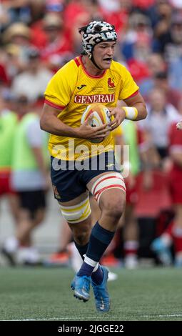 Ottawa, Canada. 10 Jul 2022. SANTIAGO OVEJERO (16) of Spain in the ...