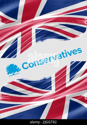 The Union Jack, or Union Flag, is the de facto national flag of the ...
