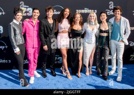 TERRY HU, KYRA TANTAO and MATT CORNETT in Z-O-M-B-I-E-S 3 (2022 ...