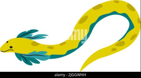Anguis fragilis reptile animal, lizard or snake Stock Vector Image ...
