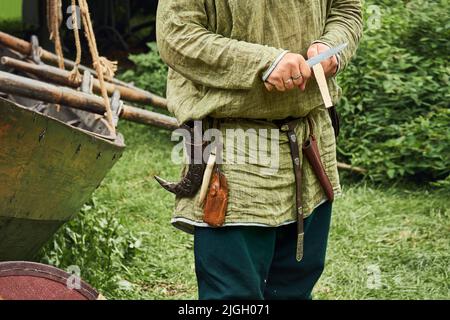 Medieval tools for the construction of sailboats and ship building ...